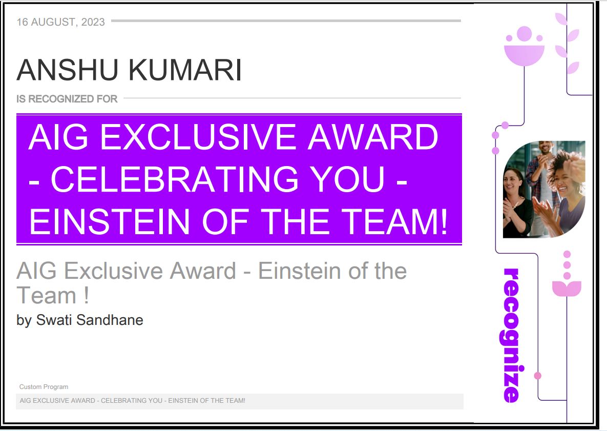 ANSHU KUMARI on LinkedIn: ANSHU KUMARI on LinkedIn: