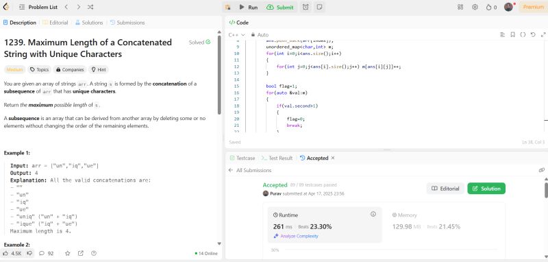 #100daysofcode #leetcode #dynamicprogramming #backtracking #cplusplus ... #100daysofcode #leetcode #dynamicprogramming #backtracking #cplusplus ...