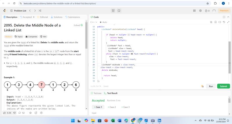 Barath M on LinkedIn: #leetcode #consistencyiskey #100dayschallenge # ... Barath M on LinkedIn: #leetcode #consistencyiskey #100dayschallenge # ...