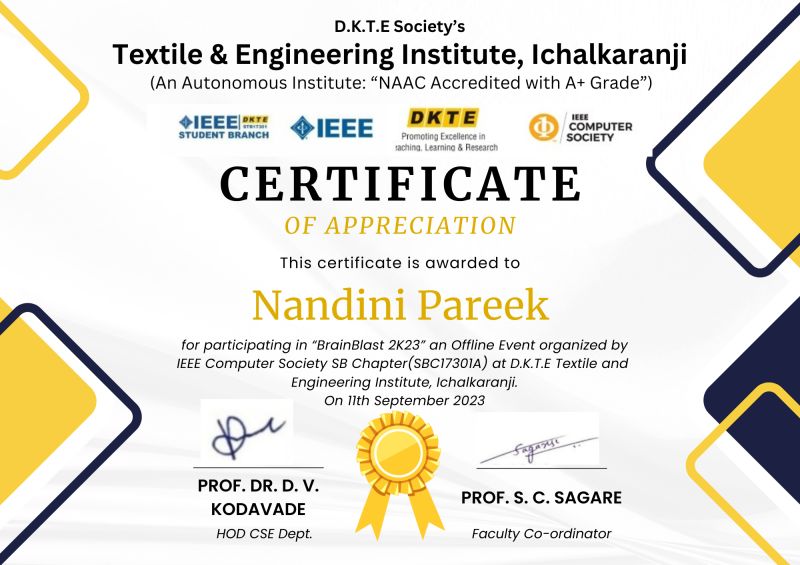Nandini Pareek on LinkedIn: #bainblast #ieee #problemsolving # ... Nandini Pareek on LinkedIn: #bainblast #ieee #problemsolving # ...