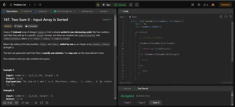 Annlyn Bright on LinkedIn: #leetcode #codingchallenge #problemsolving # ... Annlyn Bright on LinkedIn: #leetcode #codingchallenge #problemsolving # ...