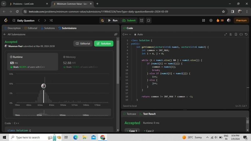 #leetcodechallenge #leetcode2024 | Munmun Paul #leetcodechallenge #leetcode2024 | Munmun Paul