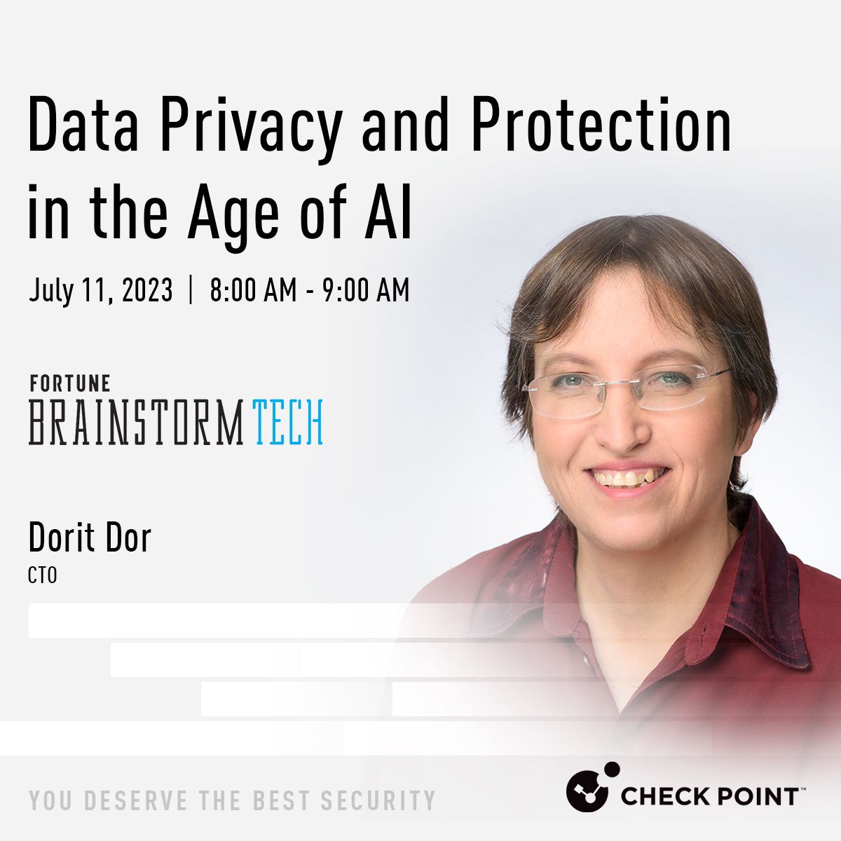 Check Point Software on LinkedIn: FORTUNE Brainstorm Tech 2023 Check Point Software on LinkedIn: FORTUNE Brainstorm Tech 2023