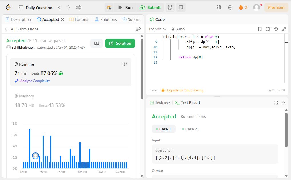 #leetcode #codingjourney #problemsolving #100daysofcode #keeplearning ... #leetcode #codingjourney #problemsolving #100daysofcode #keeplearning ...