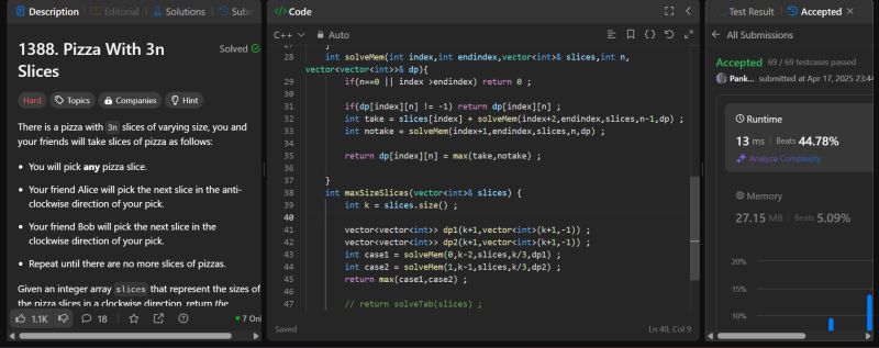 #100daysofcode #100daysofcode #leetcode #dynamicprogramming | Pankaj Chitra #100daysofcode #100daysofcode #leetcode #dynamicprogramming | Pankaj Chitra