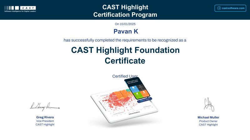 Pavan Kumar on LinkedIn: #casthighlight #techmahindra #greensoftware # ... Pavan Kumar on LinkedIn: #casthighlight #techmahindra #greensoftware # ...