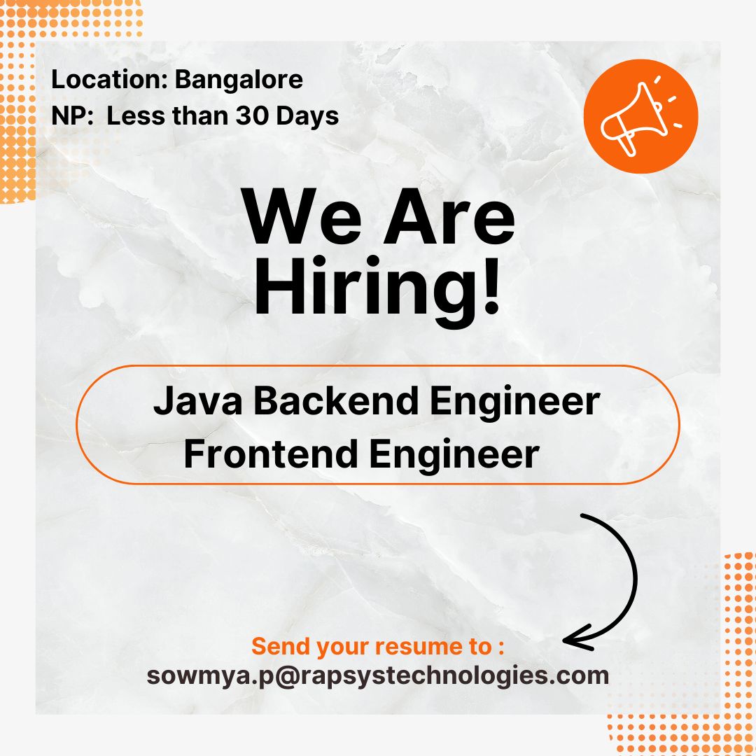 Sowmya Prabhu on LinkedIn: #corejava #java #springboot #microsevices # ... Sowmya Prabhu on LinkedIn: #corejava #java #springboot #microsevices # ...