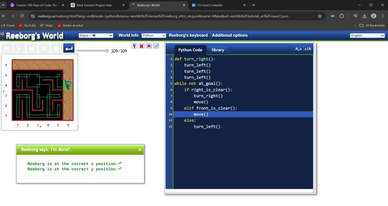 🚀 Day 6 of my #100DaysofCode challenge with Python! | Rahul Chauhan 🚀 Day 6 of my #100DaysofCode challenge with Python! | Rahul Chauhan
