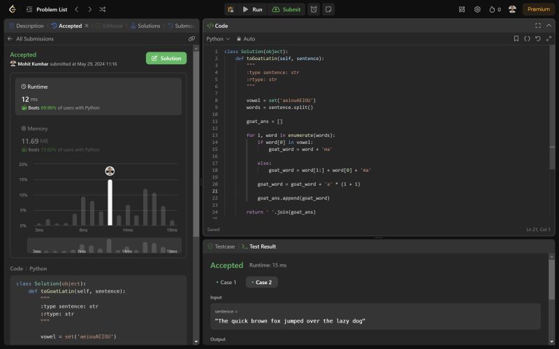 Day 57 of #100DaysOfLeetCode | Mohit Kumhar posted on the topic | LinkedIn Day 57 of #100DaysOfLeetCode | Mohit Kumhar posted on the topic | LinkedIn
