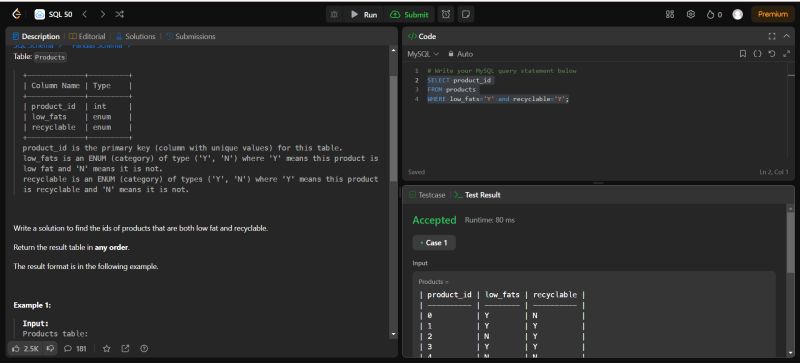 Ajaya Kumar Pradhan on LinkedIn: #sql #dataanalysis #leetcode # ... Ajaya Kumar Pradhan on LinkedIn: #sql #dataanalysis #leetcode # ...
