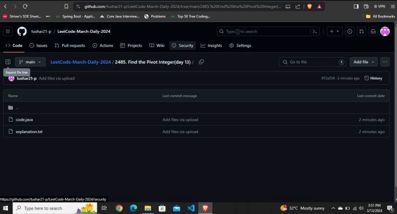 My solution to a LeetCode problem | TUSHAR KUMAR PRASAD posted on the ... My solution to a LeetCode problem | TUSHAR KUMAR PRASAD posted on the ...