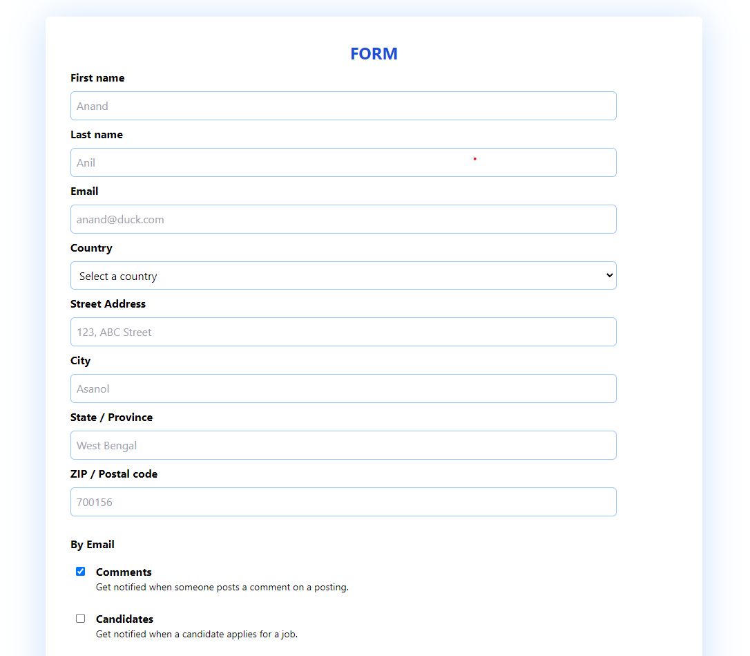 Anand K Anil on LinkedIn: #react #tailwindcss #webdevelopment #frontend ... Anand K Anil on LinkedIn: #react #tailwindcss #webdevelopment #frontend ...