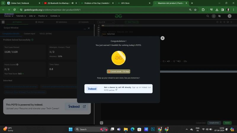 #leetcode #gfg #codingninjas #dsa | Uday Bajpai #leetcode #gfg #codingninjas #dsa | Uday Bajpai