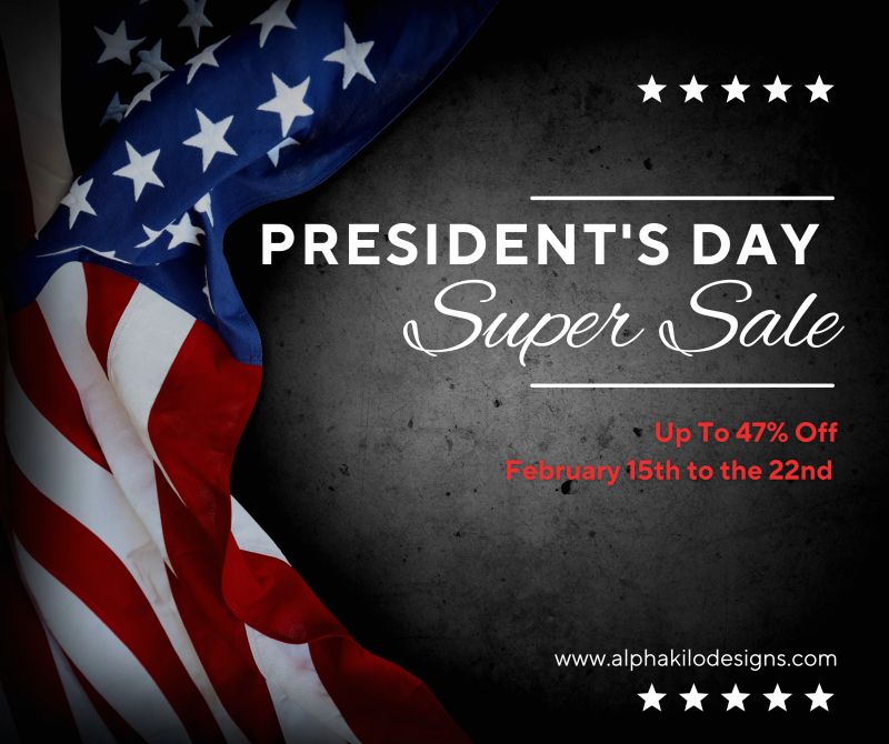 We are offering exclusive discounts for President's Day. Starting today ... We are offering exclusive discounts for President's Day. Starting today ...