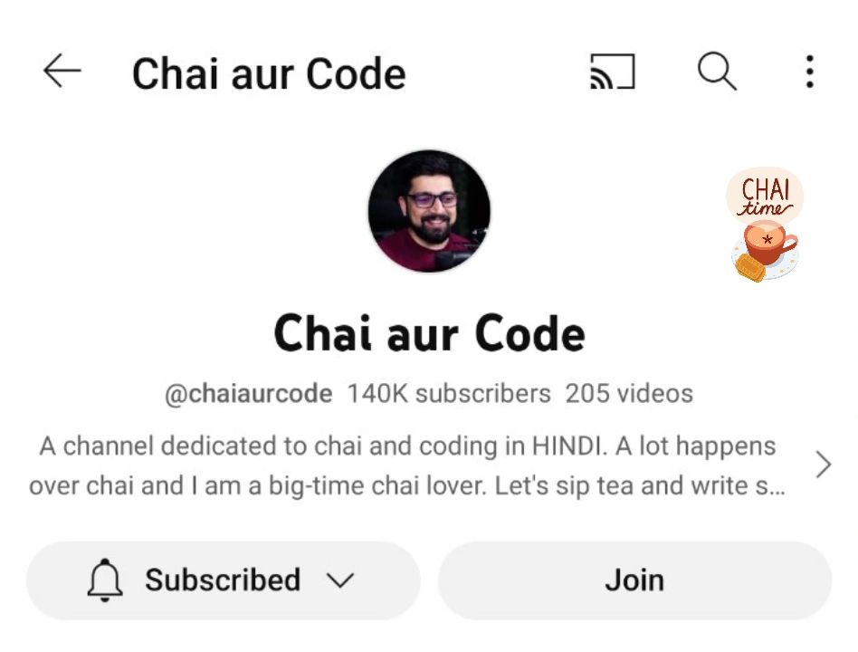 Anurag Gupta on LinkedIn: #chaiaurcode #chaiaurcode #chaiaurcode Anurag Gupta on LinkedIn: #chaiaurcode #chaiaurcode #chaiaurcode