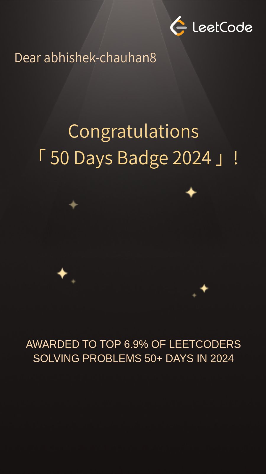 Abhishek Chauhan on LinkedIn: #leetcode #50daysofcoding #coding Abhishek Chauhan on LinkedIn: #leetcode #50daysofcoding #coding