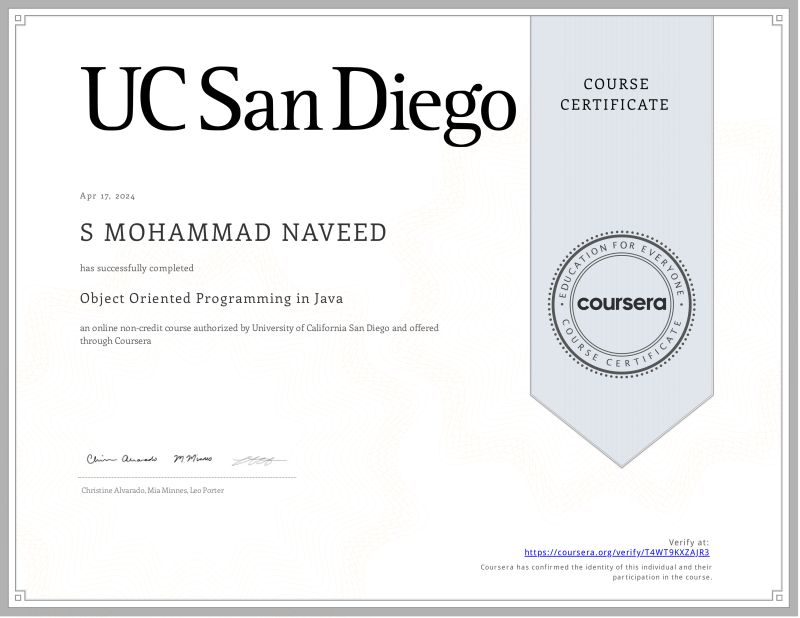S MOHAMMAD NAVEED on LinkedIn: #java #objectorientedprogramming #coding ... S MOHAMMAD NAVEED on LinkedIn: #java #objectorientedprogramming #coding ...