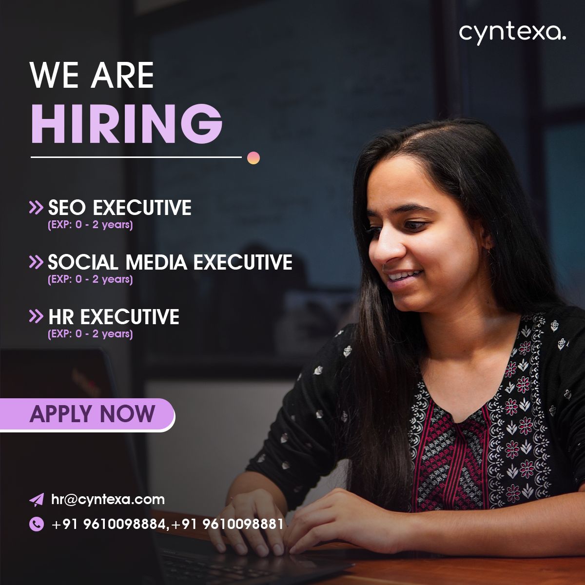 We are Hiring!! | Nupur Agarwal We are Hiring!! | Nupur Agarwal