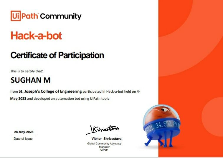 so,I am the last person to post these certificates from my teamπ
π
π
π
.I ... so,I am the last person to post these certificates from my teamπ
π
π
π
.I ...