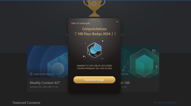 #dsa #leetcode #100dayschallenge #codingjourney #competitiveprogramming ... #dsa #leetcode #100dayschallenge #codingjourney #competitiveprogramming ...
