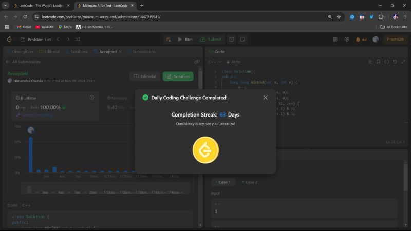 HIMANSHU KHAROLA on LinkedIn: #leetcode #dailyleetcodeproblem #arrays # ... HIMANSHU KHAROLA on LinkedIn: #leetcode #dailyleetcodeproblem #arrays # ...