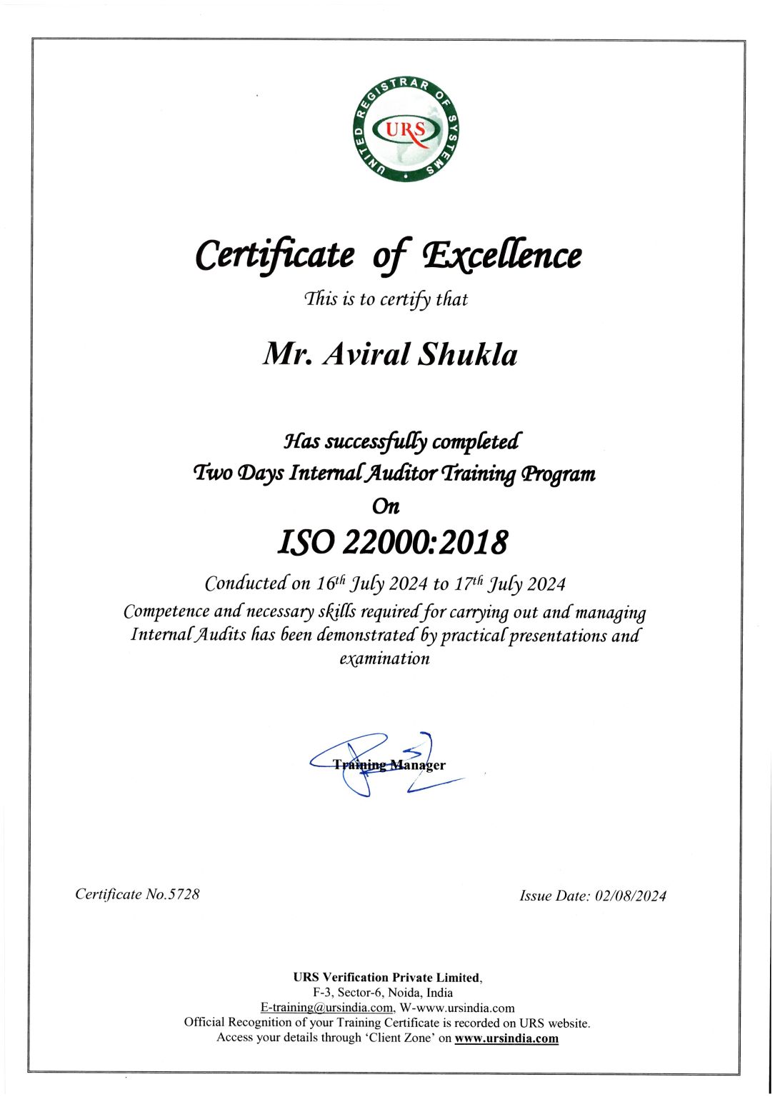 Aviral Shukla on LinkedIn: I’m happy to share that I’ve obtained a new ... Aviral Shukla on LinkedIn: I’m happy to share that I’ve obtained a new ...