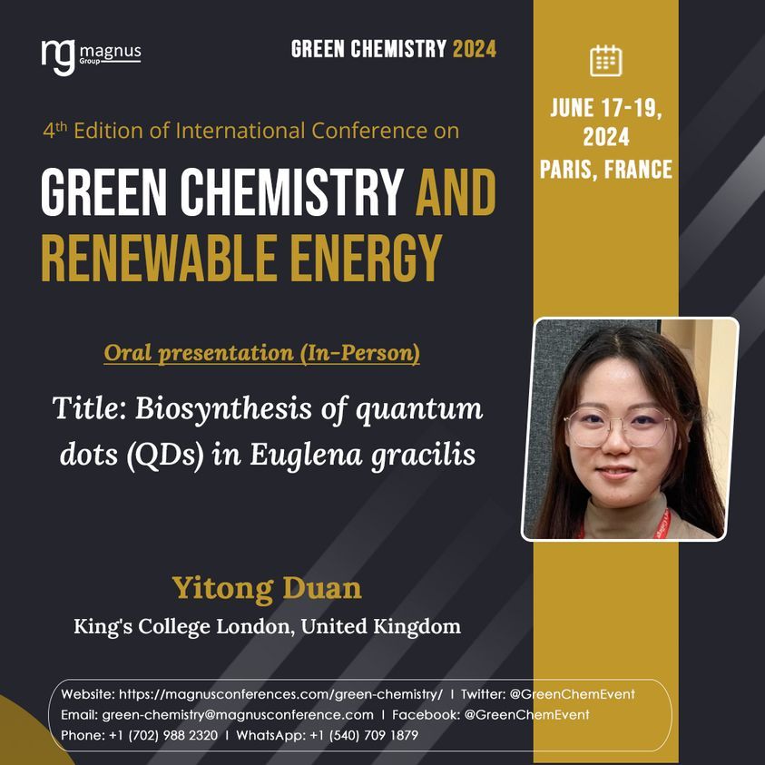 Anusha Ch on LinkedIn: Yitong (Erica) D. from King's College London ... Anusha Ch on LinkedIn: Yitong (Erica) D. from King's College London ...
