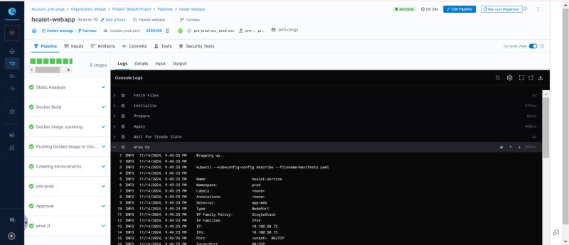 Priti Ranga on LinkedIn: #devops #harness #learningjourney Priti Ranga on LinkedIn: #devops #harness #learningjourney