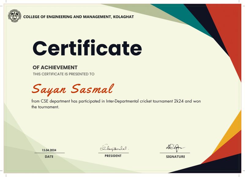 Sayan Sasmal on LinkedIn: #connections #csecricket #teamvictory # ... Sayan Sasmal on LinkedIn: #connections #csecricket #teamvictory # ...