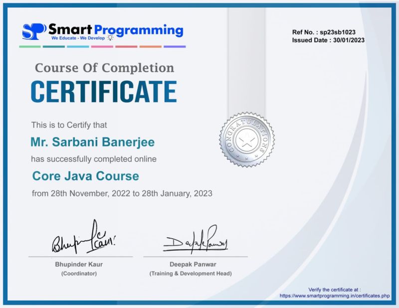 Mr. Sarbani Banerjee on LinkedIn: #corejava #thankyou #projects #mysql ... Mr. Sarbani Banerjee on LinkedIn: #corejava #thankyou #projects #mysql ...