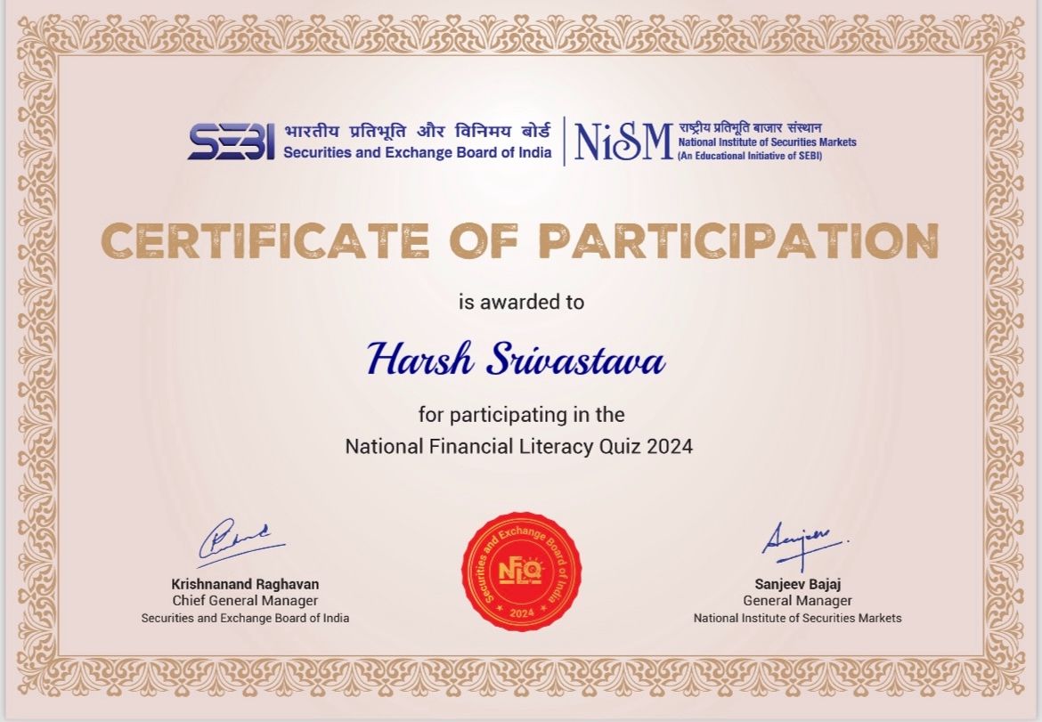 Harsh Srivastava on LinkedIn: #sebinflq2024 #financialliteracy # ... Harsh Srivastava on LinkedIn: #sebinflq2024 #financialliteracy # ...
