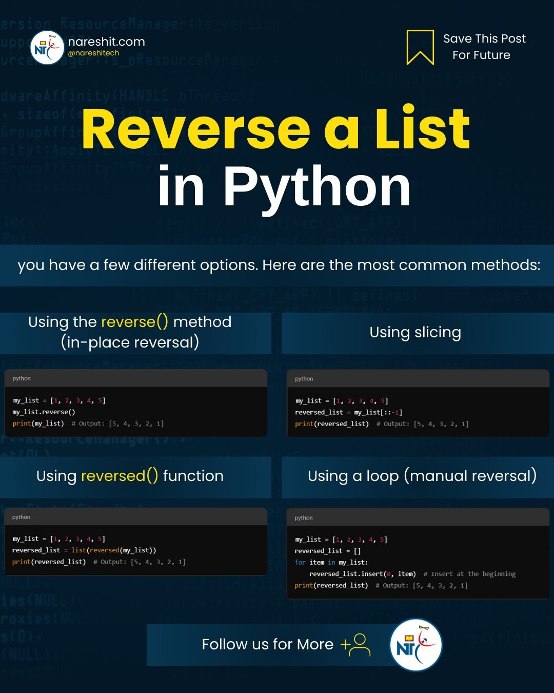 Naresh i Technologies on LinkedIn: #pythonprogramming #pythonlearning # ... Naresh i Technologies on LinkedIn: #pythonprogramming #pythonlearning # ...
