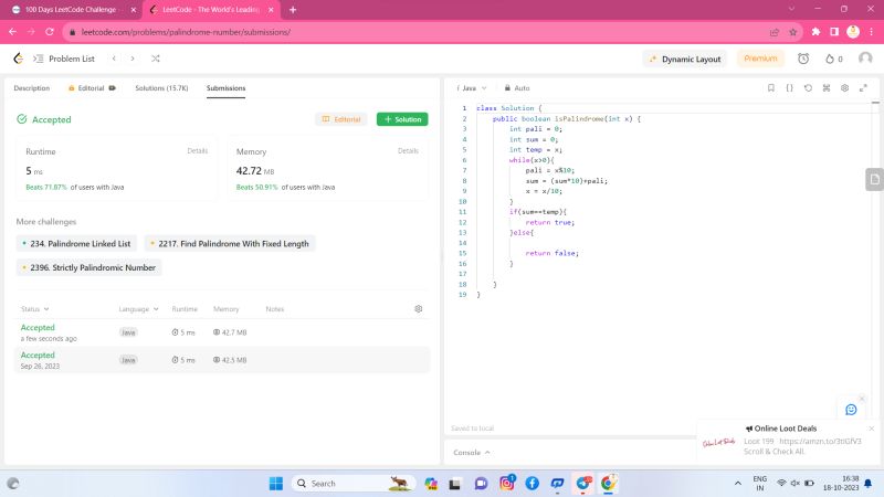 Prashant Parihar on LinkedIn: #codingchallenge #leetcode #edslash ... Prashant Parihar on LinkedIn: #codingchallenge #leetcode #edslash ...