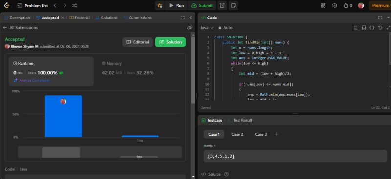 Bhuvan Shyam M on LinkedIn: #100daysofcode #binarysearch #dsa # ... Bhuvan Shyam M on LinkedIn: #100daysofcode #binarysearch #dsa # ...