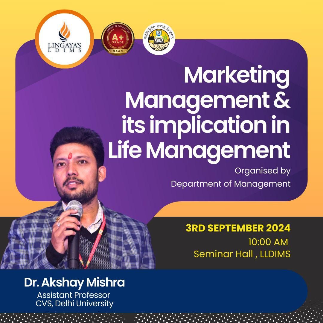 Lingaya's Lalita Devi Institute of Management & Sciences, Delhi on ... Lingaya's Lalita Devi Institute of Management & Sciences, Delhi on ...