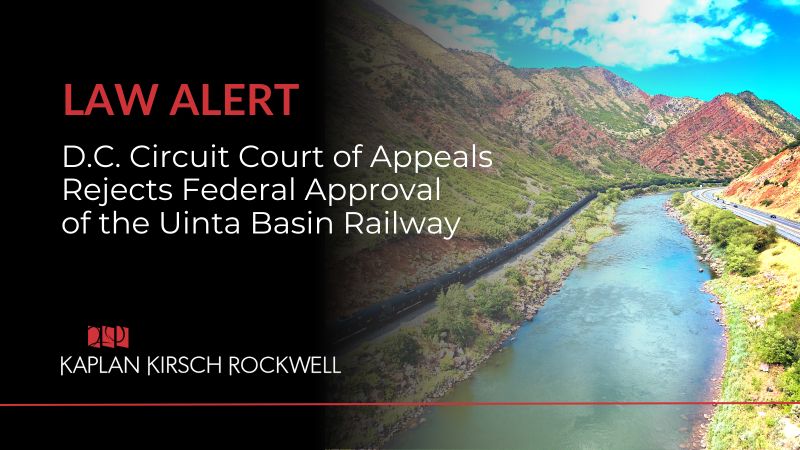 D.C. Circuit Court of Appeals Rejects Federal Approval of Uinta Basin ... D.C. Circuit Court of Appeals Rejects Federal Approval of Uinta Basin ...