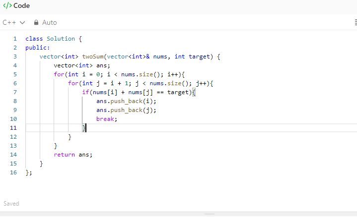 Biplob Dash on LinkedIn: LeetCode Problem 1. Two Sum Problem Link ... Biplob Dash on LinkedIn: LeetCode Problem 1. Two Sum Problem Link ...