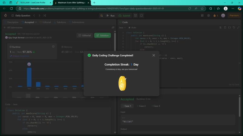 Ajay Singh Bartwal on LinkedIn: #leetcode #codingjourney # ... Ajay Singh Bartwal on LinkedIn: #leetcode #codingjourney # ...