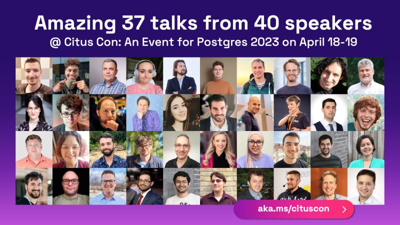 Claire Giordano on LinkedIn: #cituscon #postgresql #community # ... Claire Giordano on LinkedIn: #cituscon #postgresql #community # ...