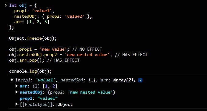Pallavi Nagarkar on LinkedIn: #immutability #objects #javascript # ... Pallavi Nagarkar on LinkedIn: #immutability #objects #javascript # ...