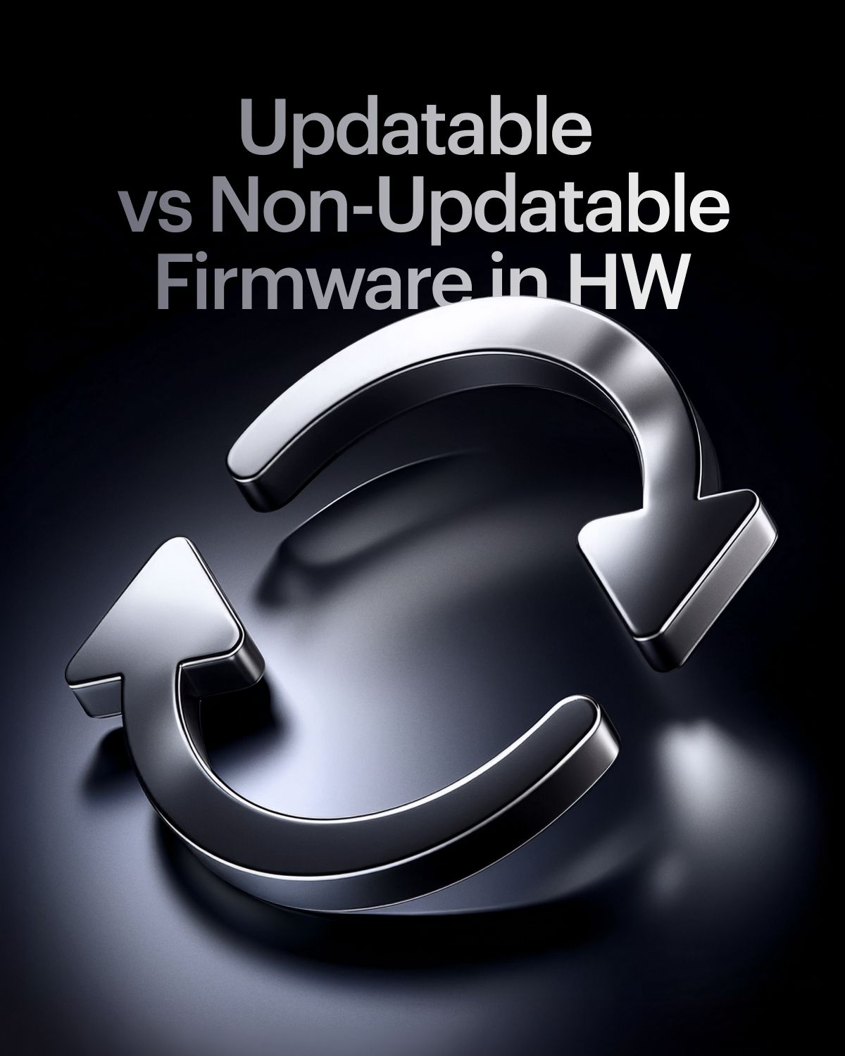 Updatable vs. Non-Updatable Firmware in Hardware Wallets 🔐 Here is why ... Updatable vs. Non-Updatable Firmware in Hardware Wallets 🔐 Here is why ...