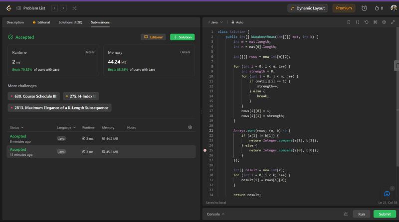 Pon Dinesh Kumar M on LinkedIn: #100daysofcode #leetcodejava # ... Pon Dinesh Kumar M on LinkedIn: #100daysofcode #leetcodejava # ...