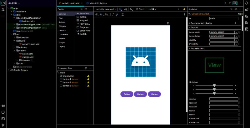 This is my first Android App I am learning Android Application ... This is my first Android App I am learning Android Application ...