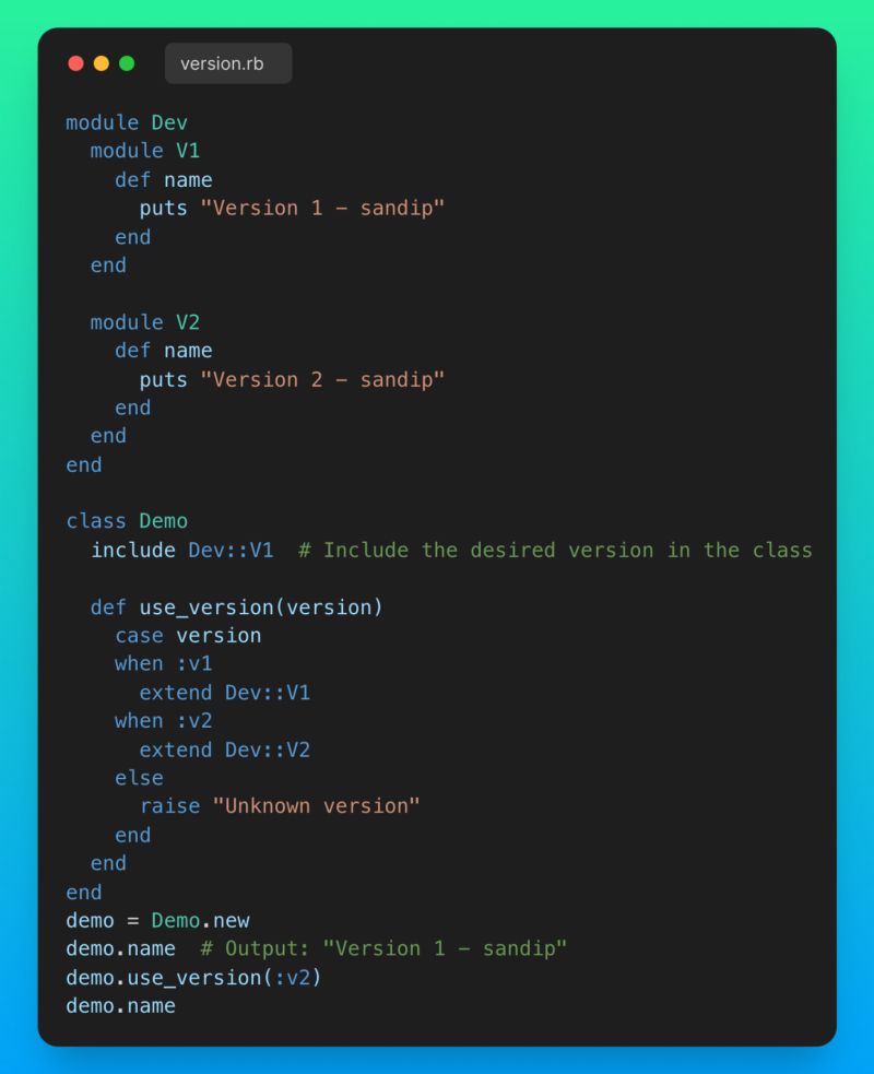 Ruby Modules Redefining Development Boundaries and Extrem use case ... Ruby Modules Redefining Development Boundaries and Extrem use case ...