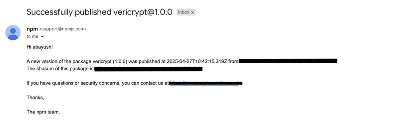 #npm #javascript #cryptography #security #dev #opensource #developer ... #npm #javascript #cryptography #security #dev #opensource #developer ...