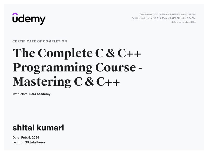 shital kumari on LinkedIn: #cprogramming #cppprogramming # ... shital kumari on LinkedIn: #cprogramming #cppprogramming # ...