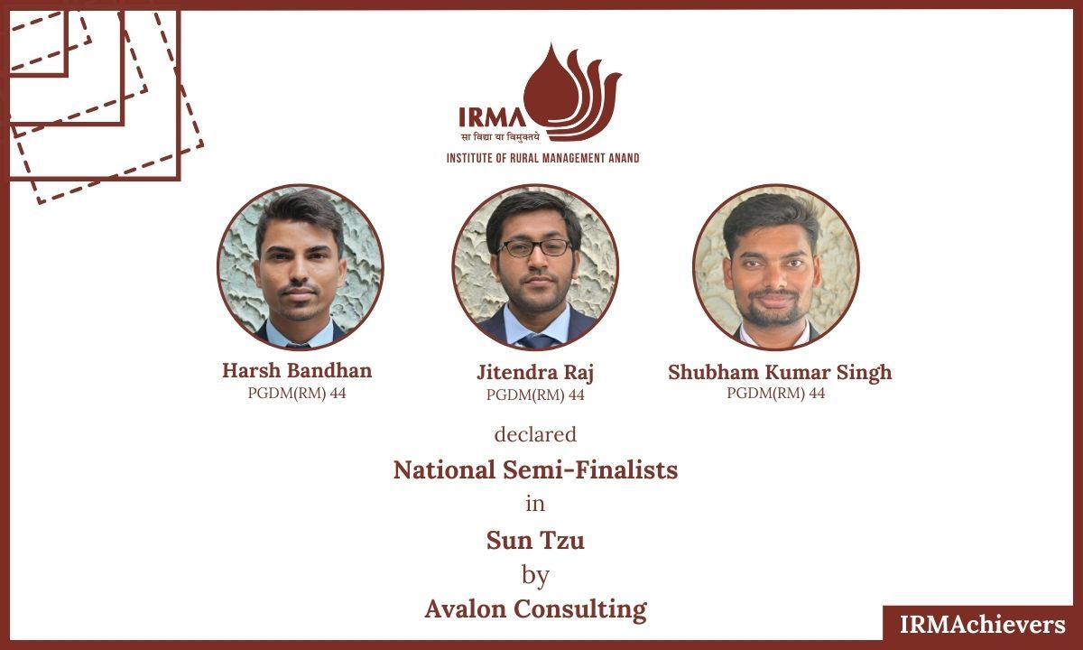 Institute of Rural Management Anand (IRMA) on LinkedIn: Harsh Bandhan ... Institute of Rural Management Anand (IRMA) on LinkedIn: Harsh Bandhan ...