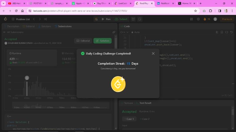 Shubham Kumar Singh on LinkedIn: #cpp #dsa #ieetcodechaiienge # ... Shubham Kumar Singh on LinkedIn: #cpp #dsa #ieetcodechaiienge # ...