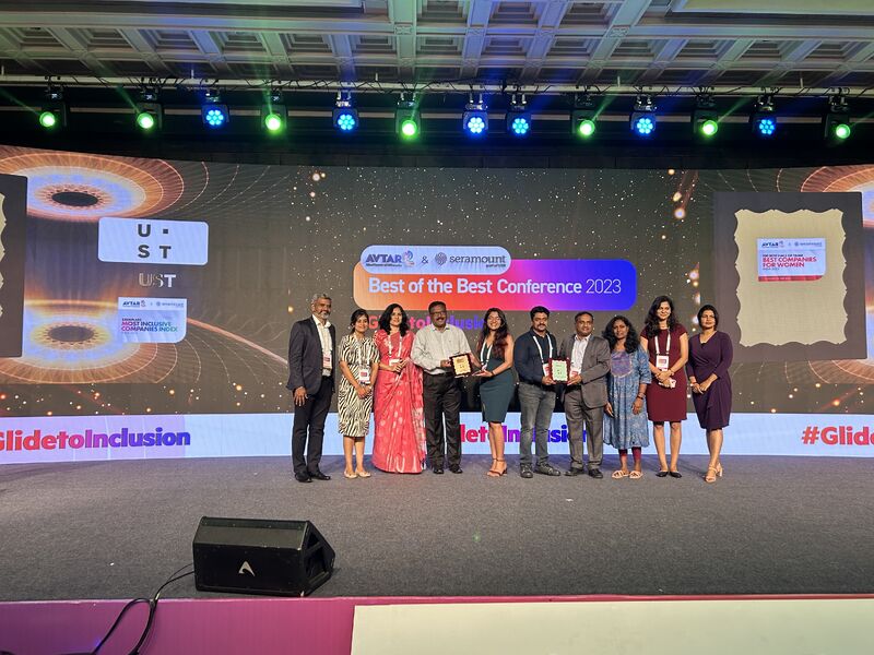 UST is one of 2023 Avtar & Seramount 100 Best Companies | Avtar The ... UST is one of 2023 Avtar & Seramount 100 Best Companies | Avtar The ...