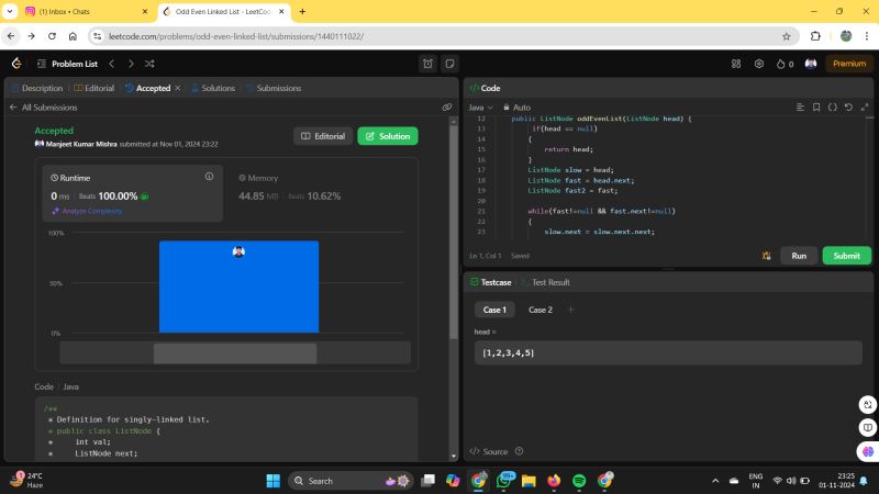 Manjeet Mishra on LinkedIn: #linkedlist #datastructures #codingjourney ... Manjeet Mishra on LinkedIn: #linkedlist #datastructures #codingjourney ...